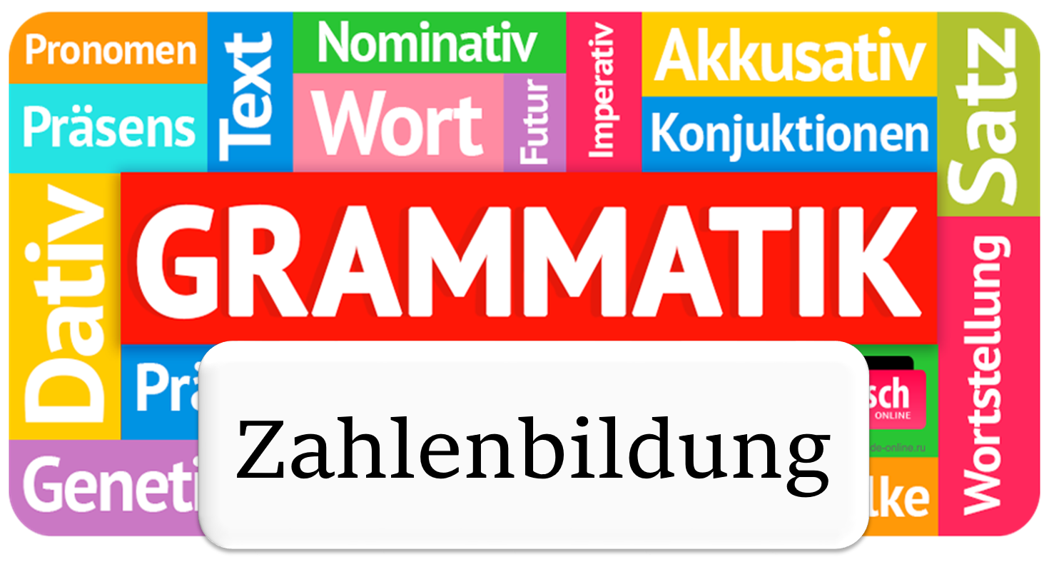 Образование чисел Zahlenbildung