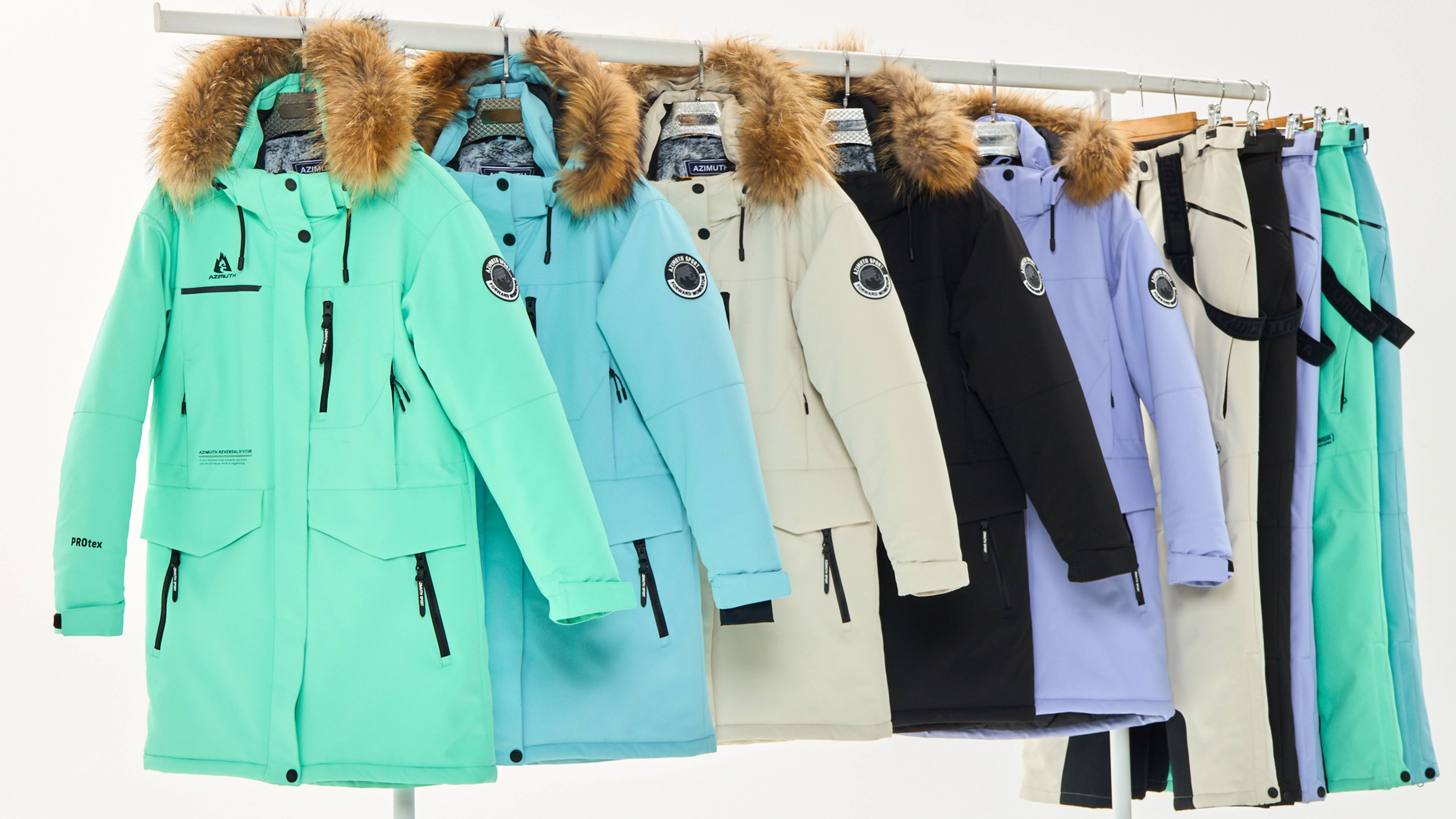 AZIMUTH. ГАРМОНИЯ. ЖЕНСКАЯ ЗИМНЯЯ ПАРКА С МЕХОМ #azimuth #паркасмехом
