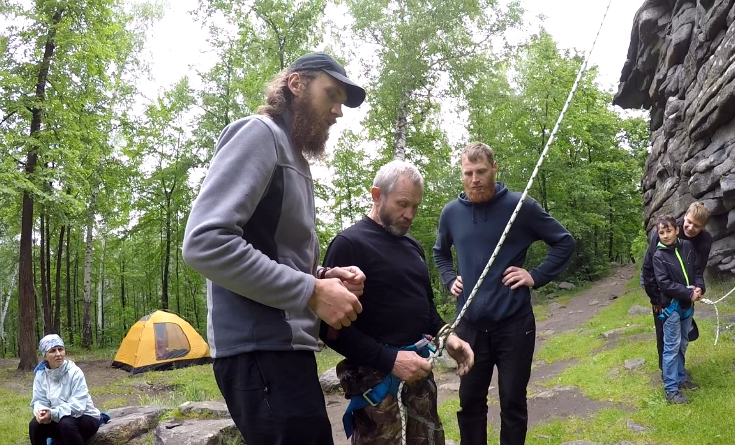 Восхождение на г. Семь Братьев. Скалы - 2016г.