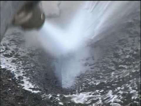 Аппарат высокого давления Посейдон - гидропескоструйная очистка поверхности