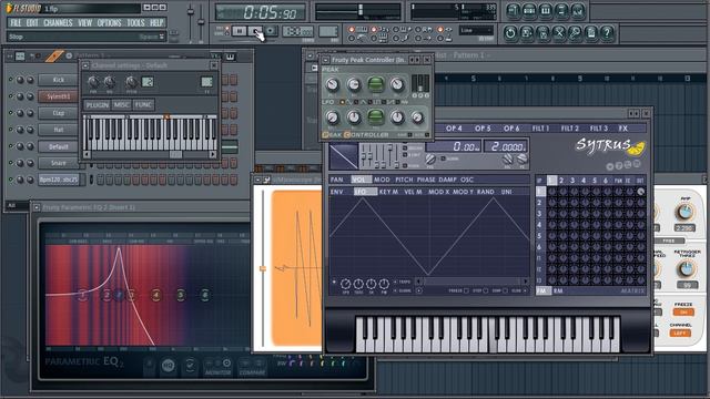 Обзор Fl Studio Fruity Peak Controller