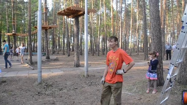 Нерюнгри. Веревочный парк - что это такое! 