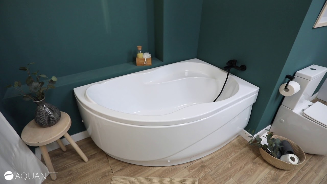 Угловая акриловая ванна Graciosa 150*90