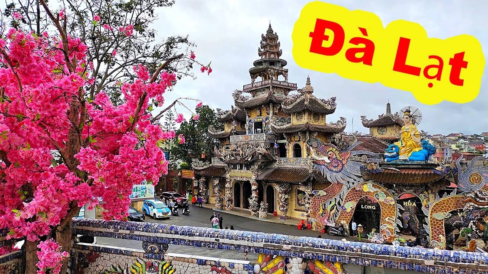 Далат (Dalat, Вьетнам). Достопримечательности и Обзор города.