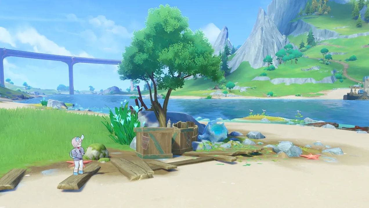 Фонтейн. Задание мира "Призрак одинокого парусника"