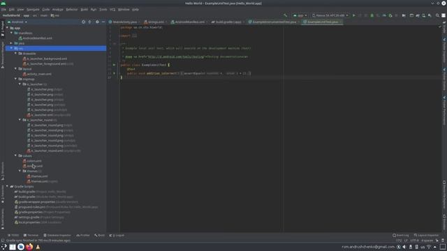 02. Android - Hello World, создание первого проекта