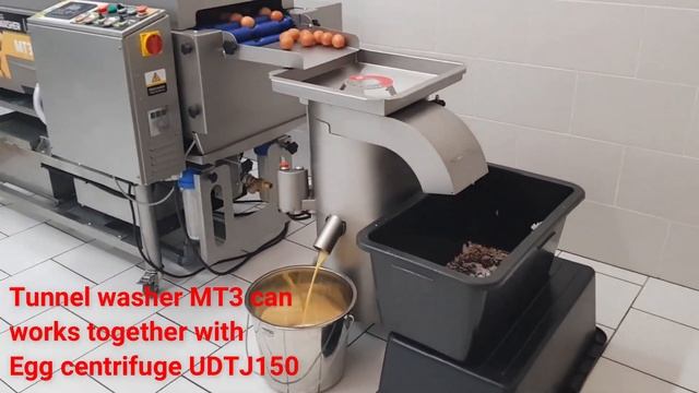 Линия для мойки и разбивания яйца фирмы Ovo Tech