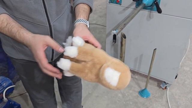 Набивка для игрушек, заказ от отечественного производителя _ Filling of childrens toys automatically