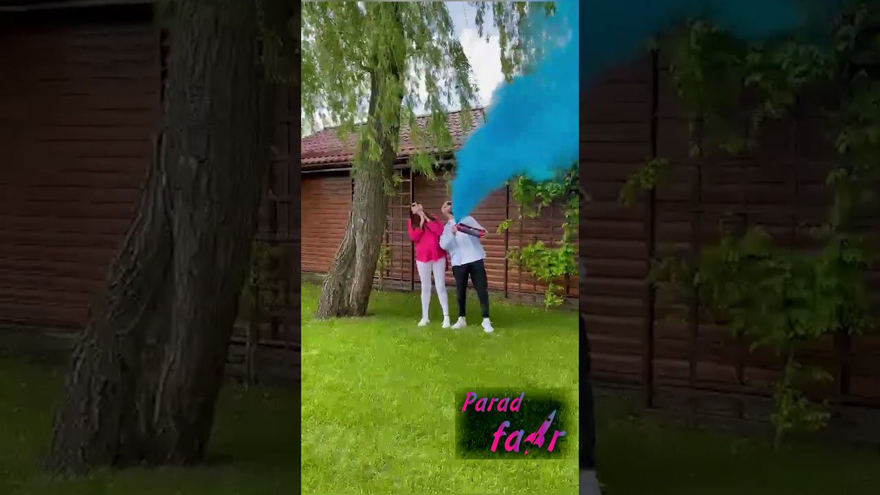 Цветной огнетушитель для Гендер пати