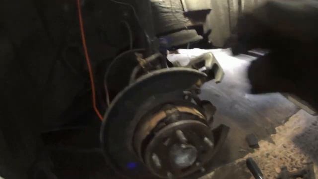 Toyota Camry 50 Замена задних тормозных дисков