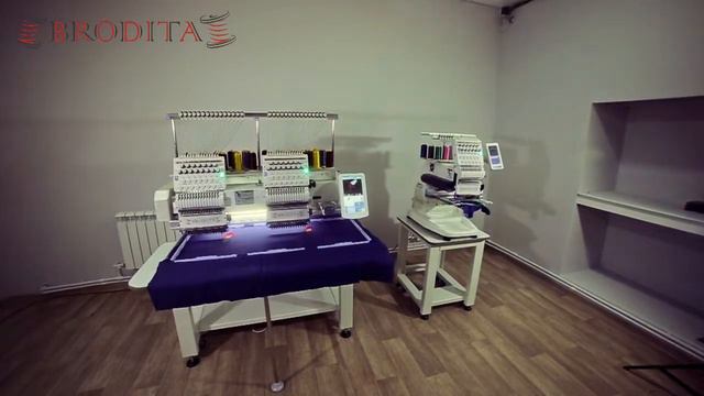Промышленные вышивальные машины BRODITA