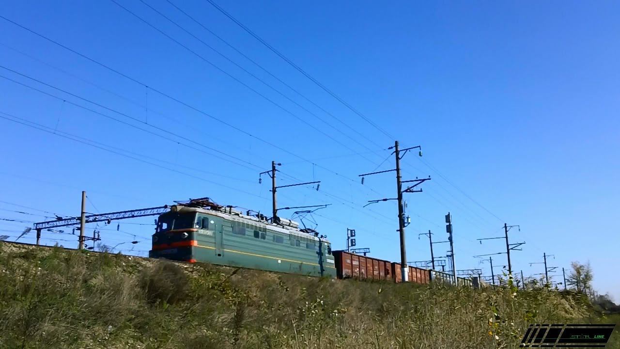 ВЛ60К-1838 с грузовым поездом
