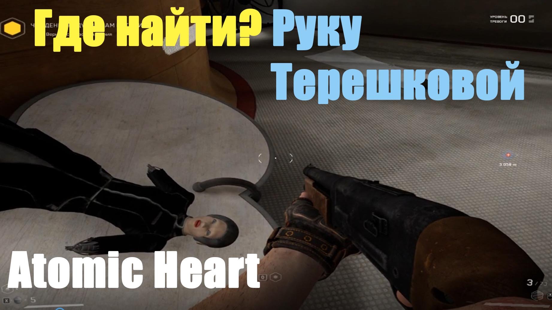 Где найти? руку Терешковой