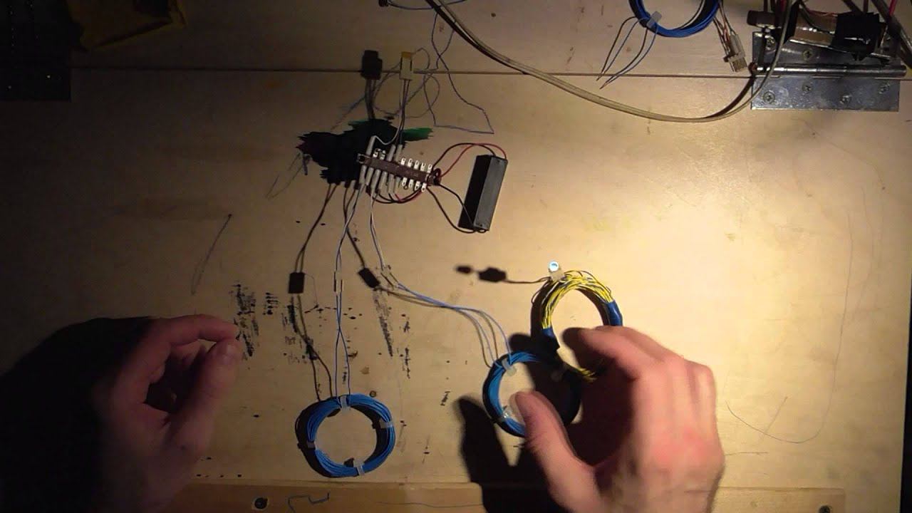 Качер Бровина, работающий с разнесёнными катушками, для GremLine