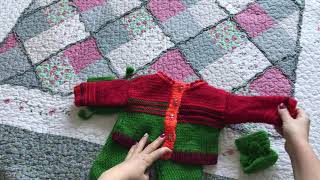 25. Обзор готовых изделий - вязание спицами - Часть 1.