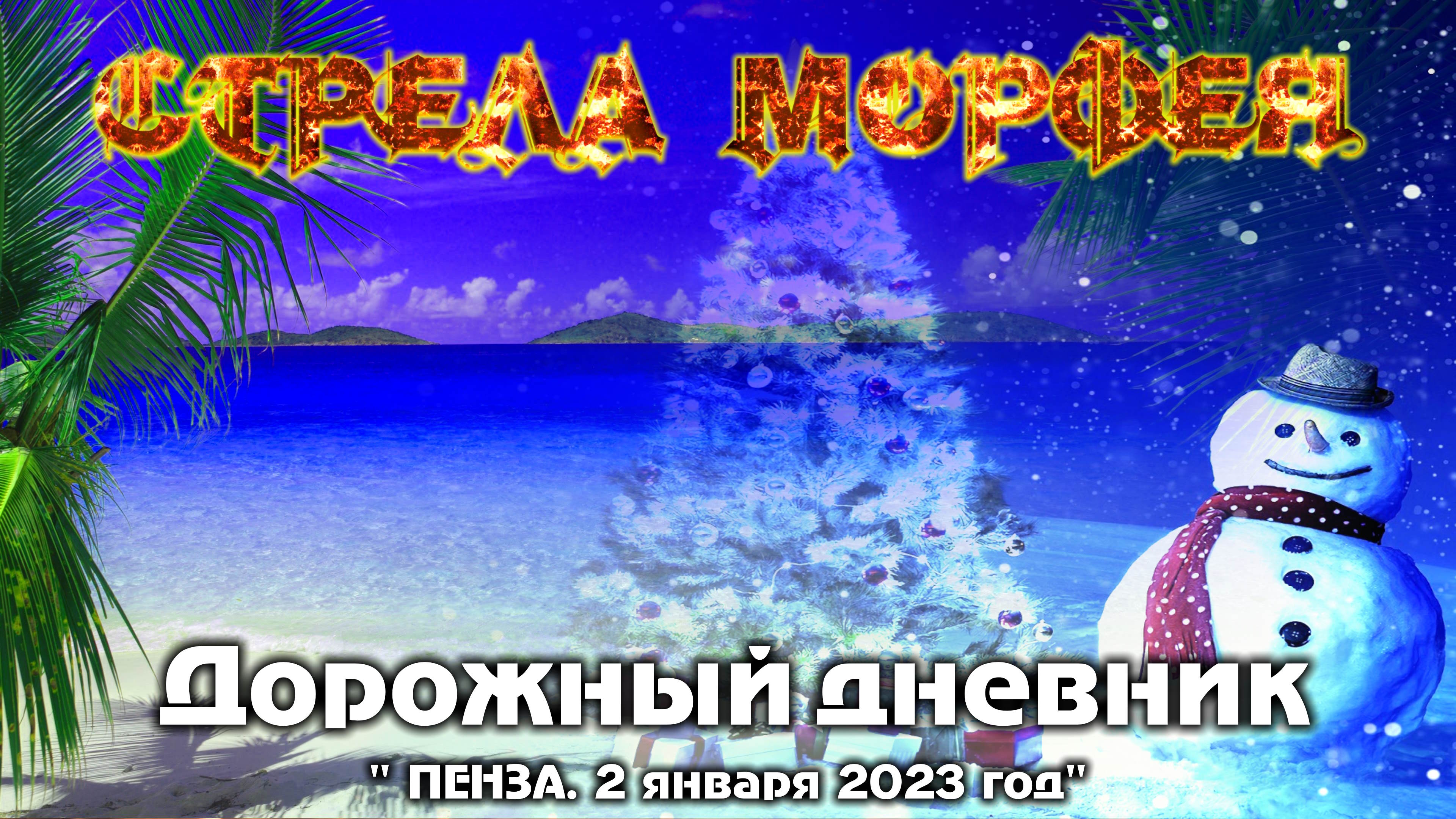 ДОРОЖНЫЙ ДНЕВНИК "Пенза. 2 января 2023 год"