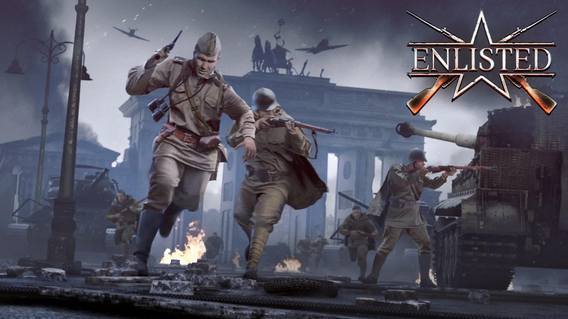 Enlisted - Министерский сад (Штурм) Битва за Берлин (Без комментариев)