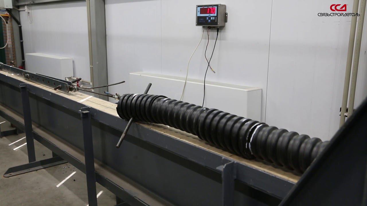 Испытания Муфты ССД-Пайп OD= 110 мм.