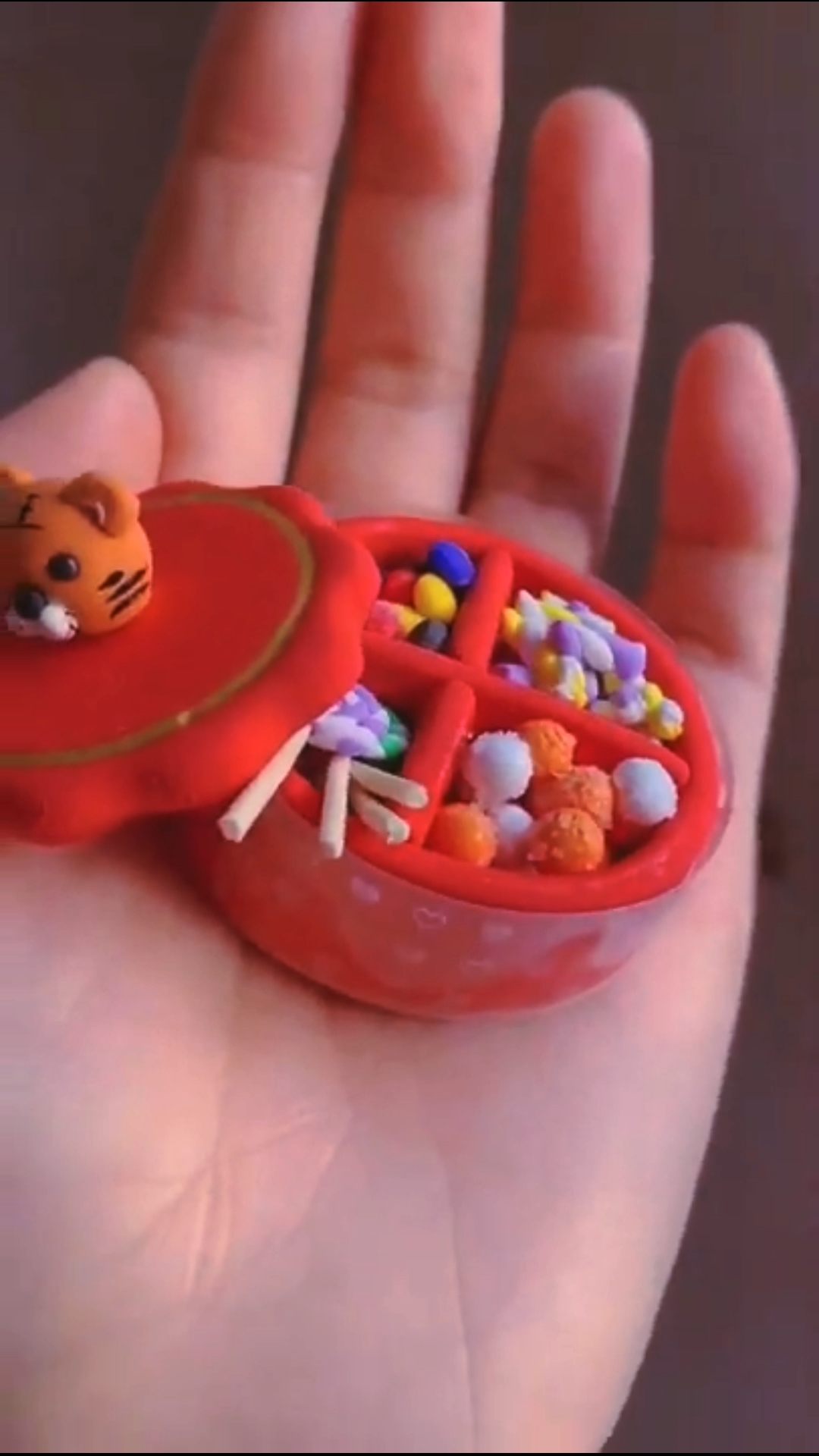 Как слепить миниатюрную еду для кукол - сладости