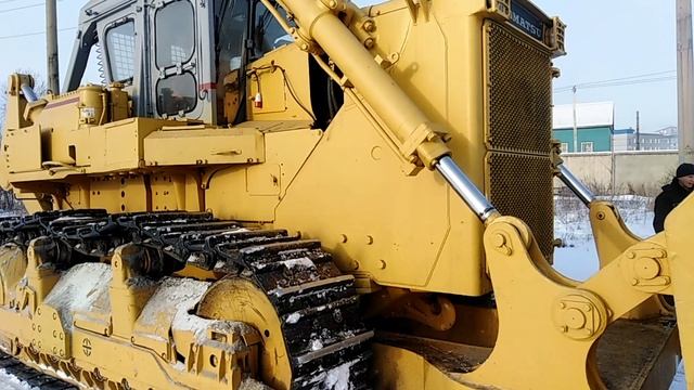 Komatsu 355 выбрасывает атифриз.mp4