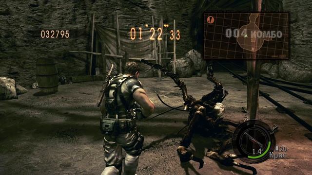 Resident evil 5 Наёмники Шахты Крис BSAA ранг C - 79030 Соло