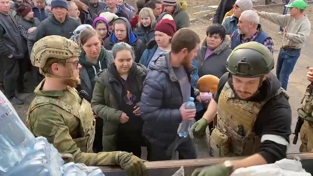 Гуманитарная помощь для жителей Мариуполя (апр.2022г.)