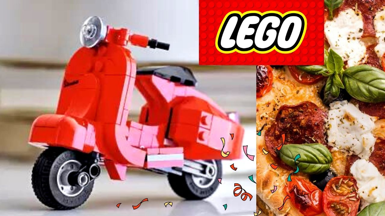 LEGO Creator 40517 Vespa Обзор набора лего креатор мотороллер Веспа