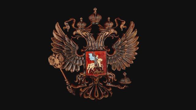 Панно резное Герб