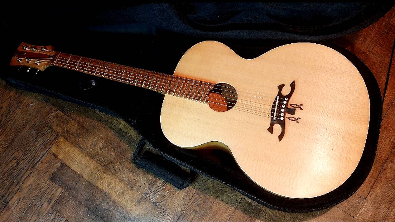 Мастеровая гитара Полётова А.И. играет Павел Вольфсон