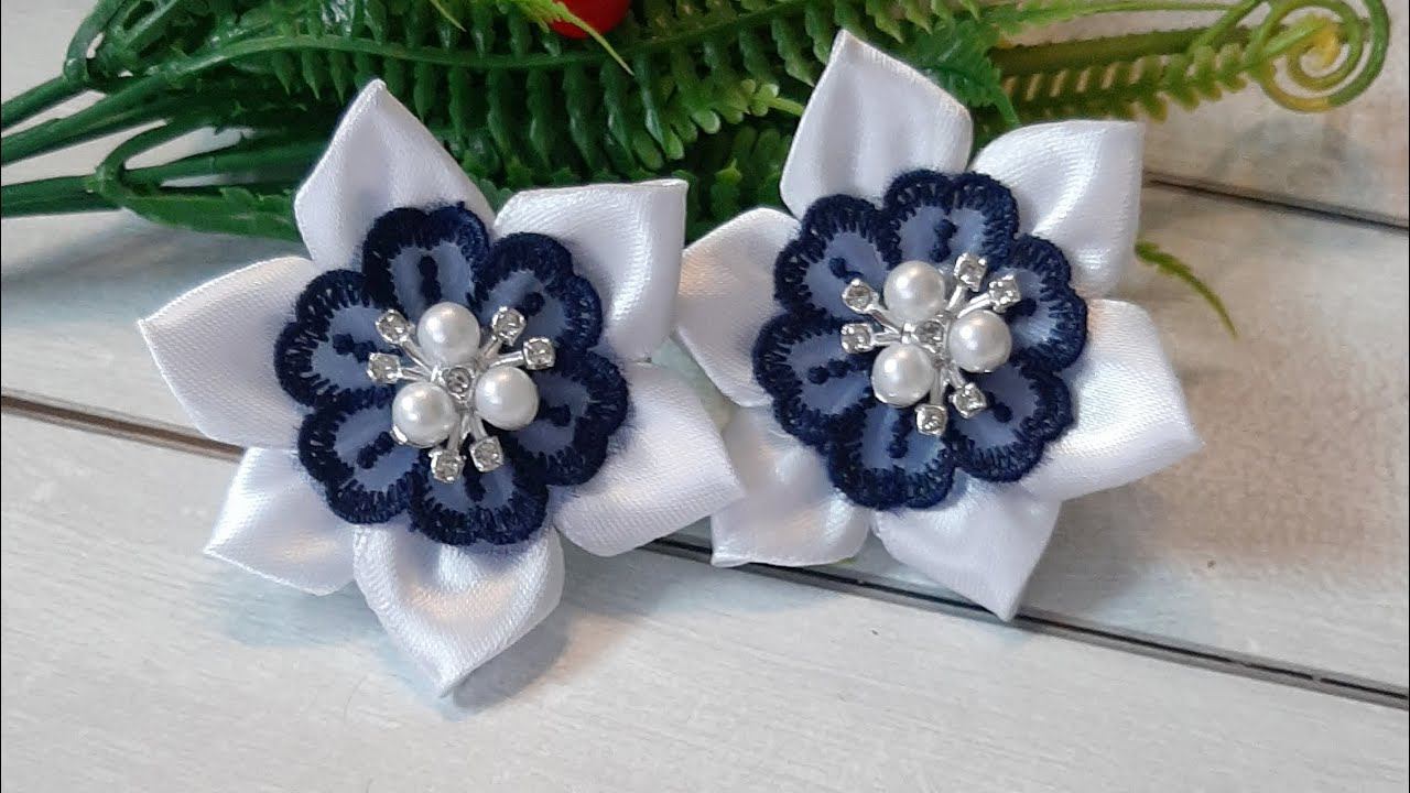 МК. Школьные бантики. Шьются за 10 мин.