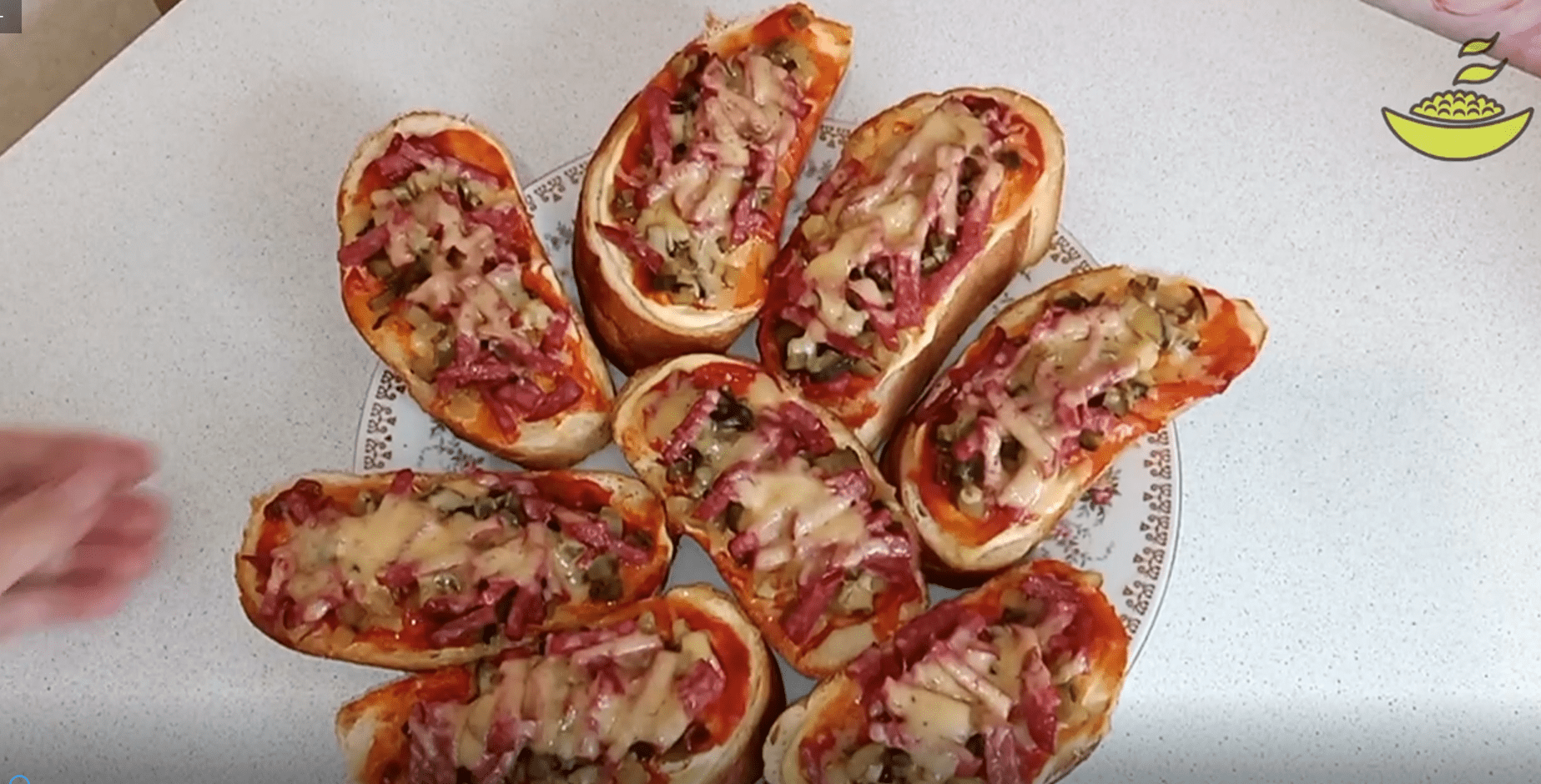 Волшебные горячие бутерброды в духовке. Просто и быстро!