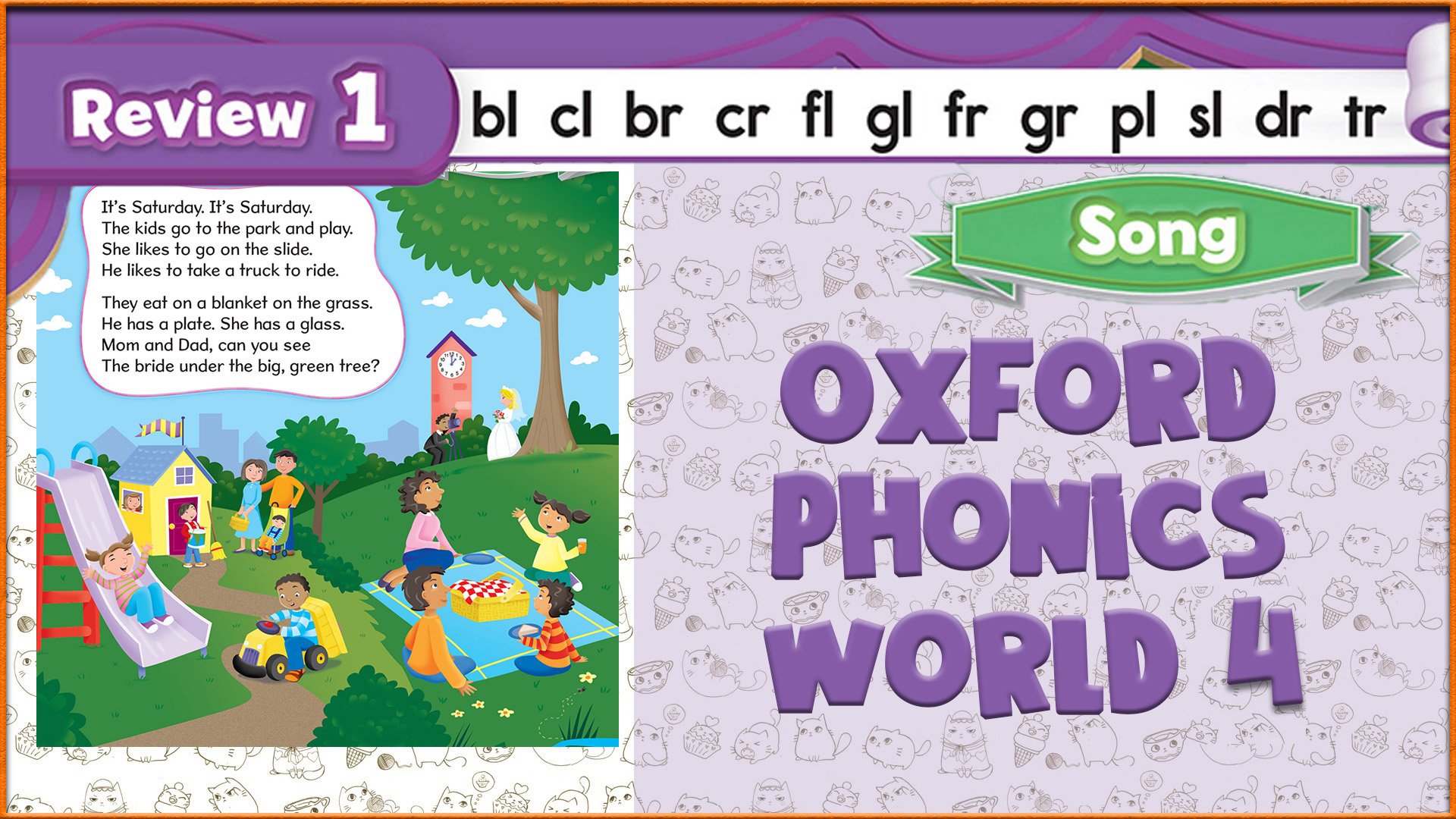 Song | Review 1 | Oxford Phonics World 4 - Consonant Blends. #15