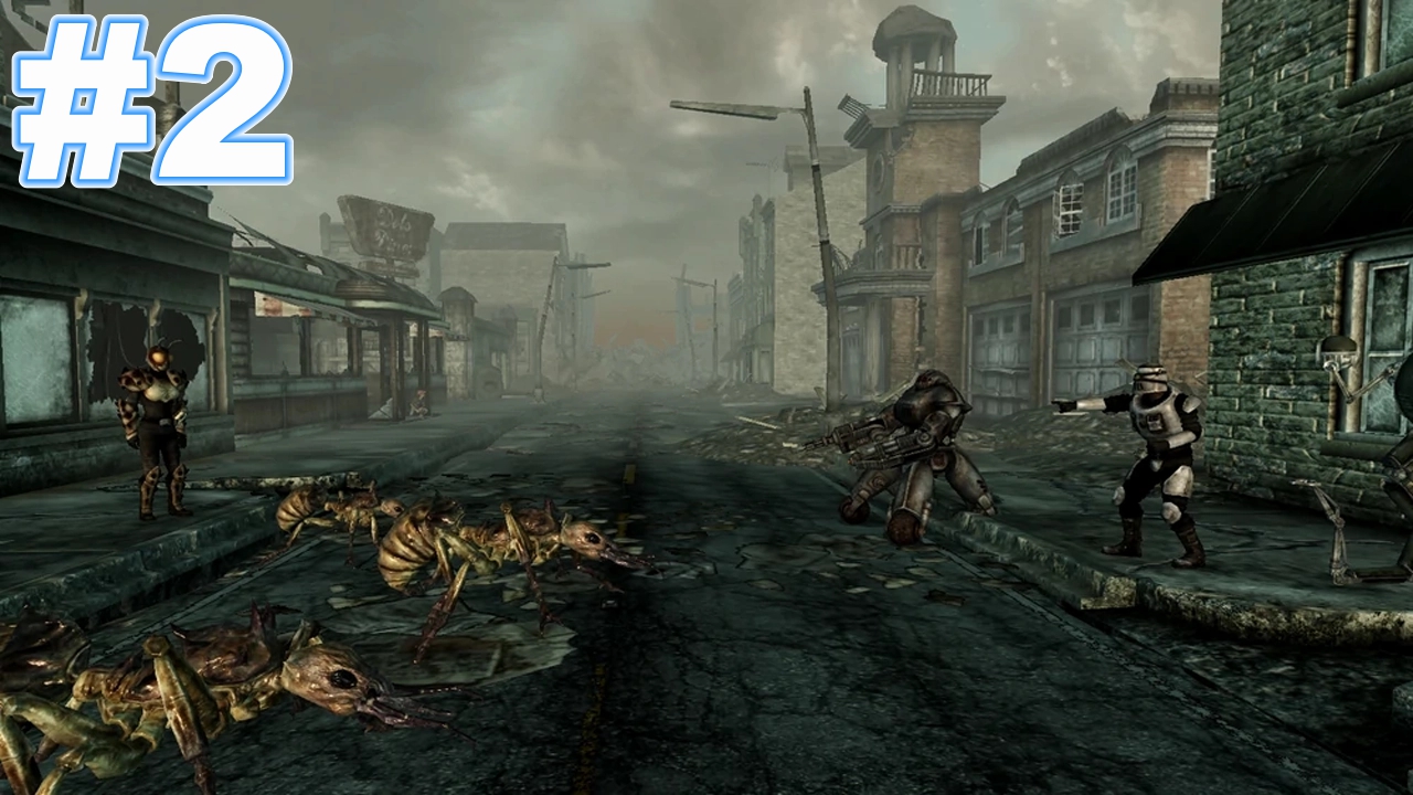 ▶Fallout 3. Нечеловеческий гамбит. Логово НеМирмики. #2