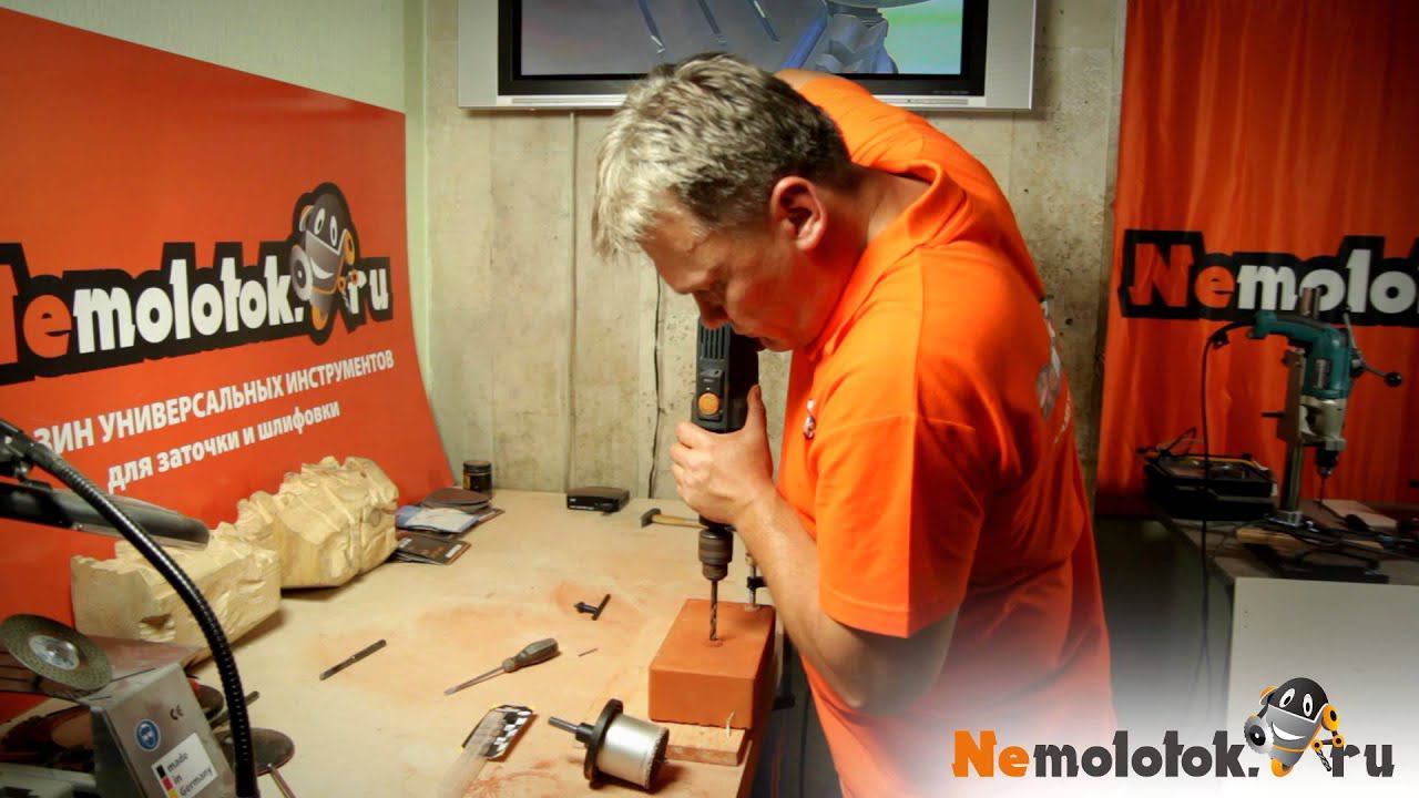 Как просверлить кирпич под розетку?