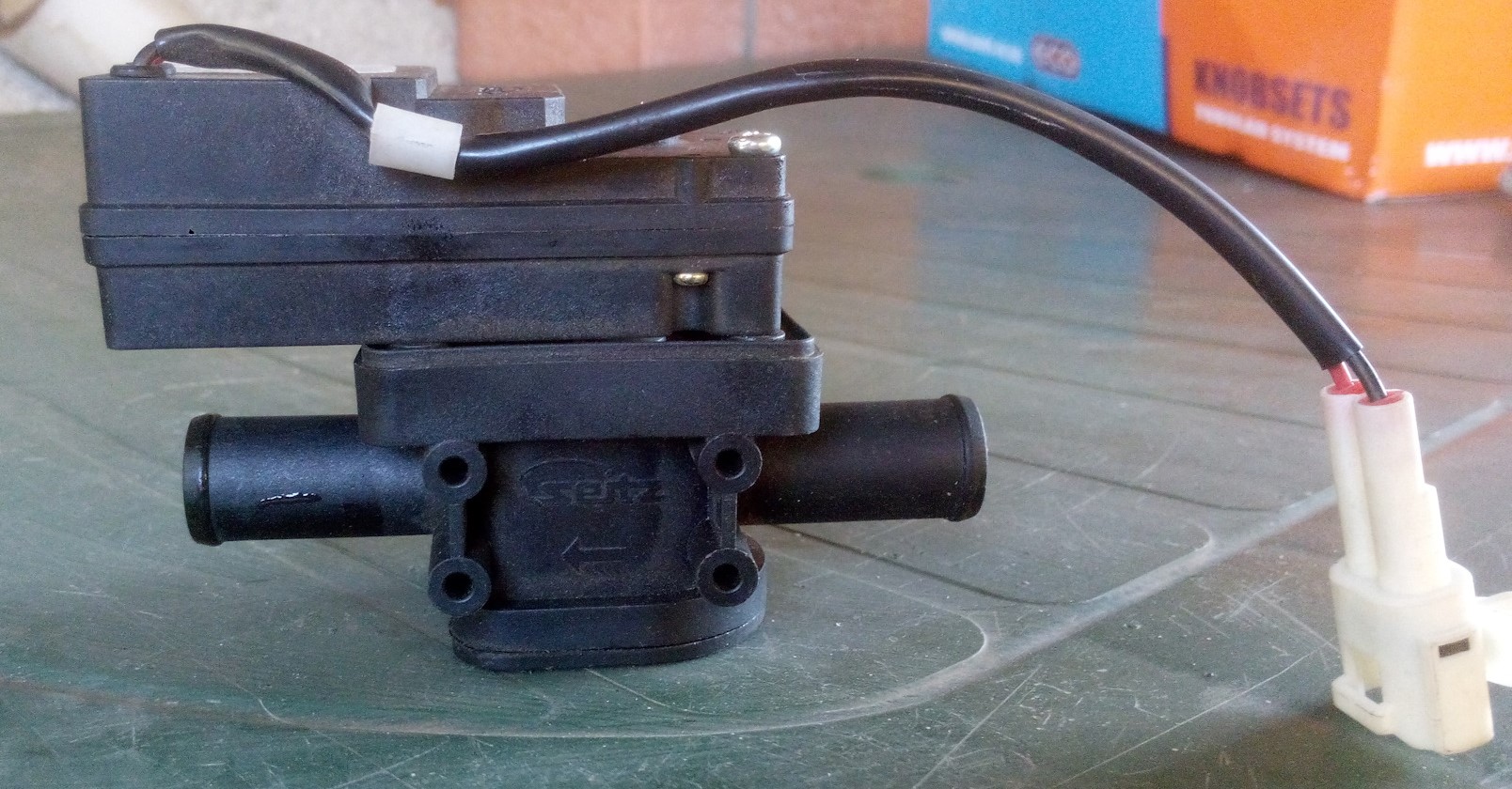 Электрокран печки GREAT WALL8111200F02 в ваз 2106, корпус под улитку