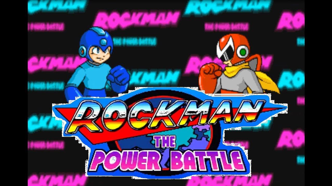 Rockman: The Power Battle (MAME) Mega Man & Proto Man
