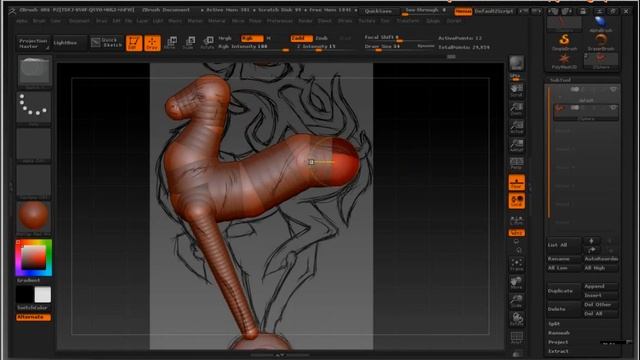 3D Моделирование в ZBrush
