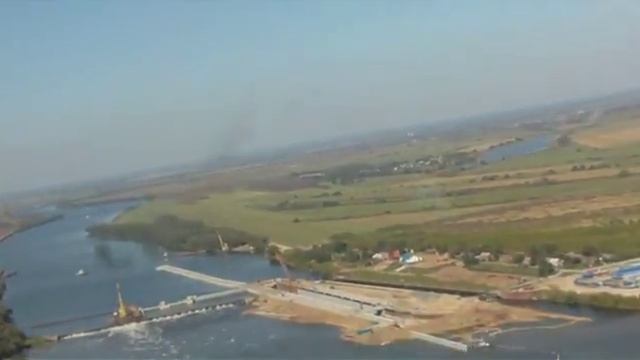 Вместе с птицами. Полет над Окой. Территория полета.mp4