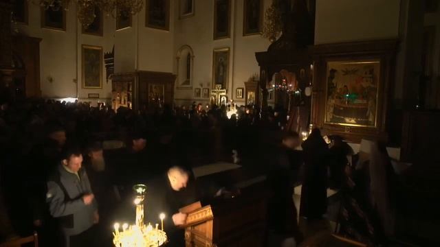 Чин прощения в Святогорской Лавре 01.03.2020 г.