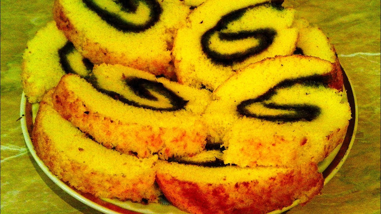 Бисквитный рулет _ ПРОСТО, БЫСТРО и очень ВКУСНО _ НЕЖНЫЙ - тает во рту.mp4