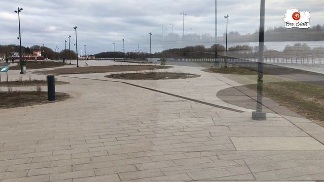 Прогулялся по набережной. Великий новгород весна.