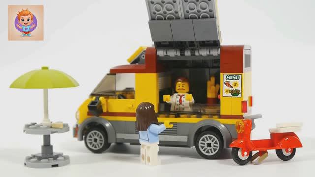 LEGO СИТИ НАБОР 60150 ФУРГОН-ПИЦЦЕРИЯ - ЧТО ВНУТРИ И КАК ПОСТРОИТЬ? ПОСТРОИМ ВМЕСТЕ!