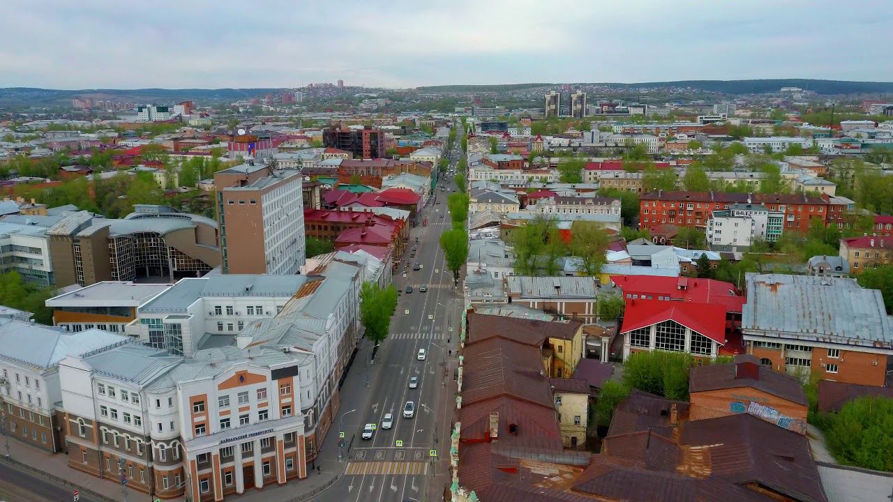 Полет над Иркутском