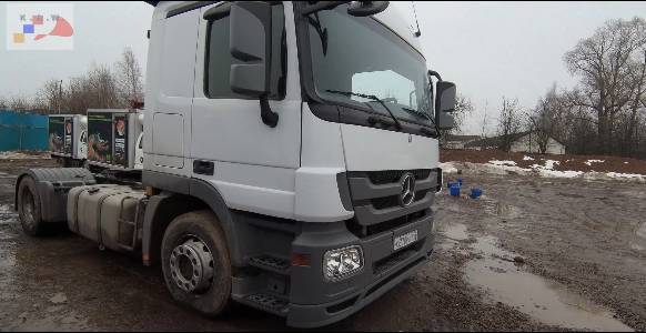 Рассказы о седельных тягачах Мерседес Актрос.