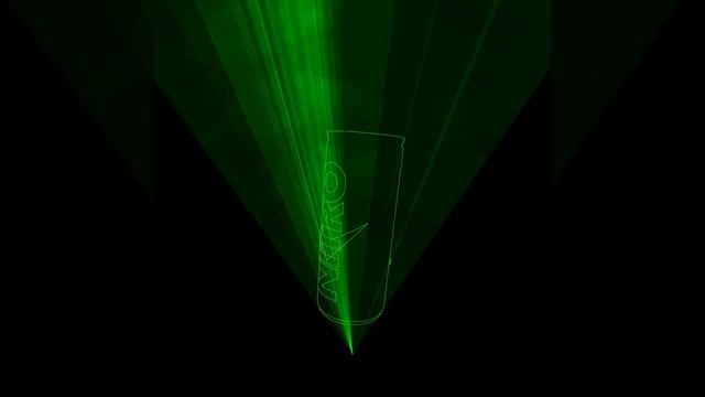 Лазерная анимация - Энергетический напиток NITRO