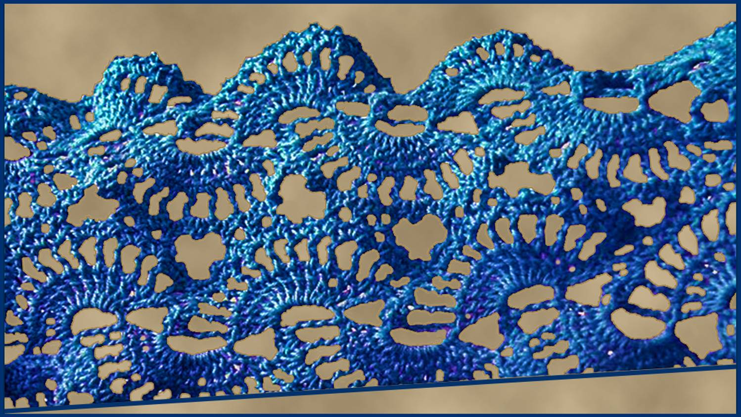 Ленточное кружево крючком. Ажурное вязание. Часть 2.