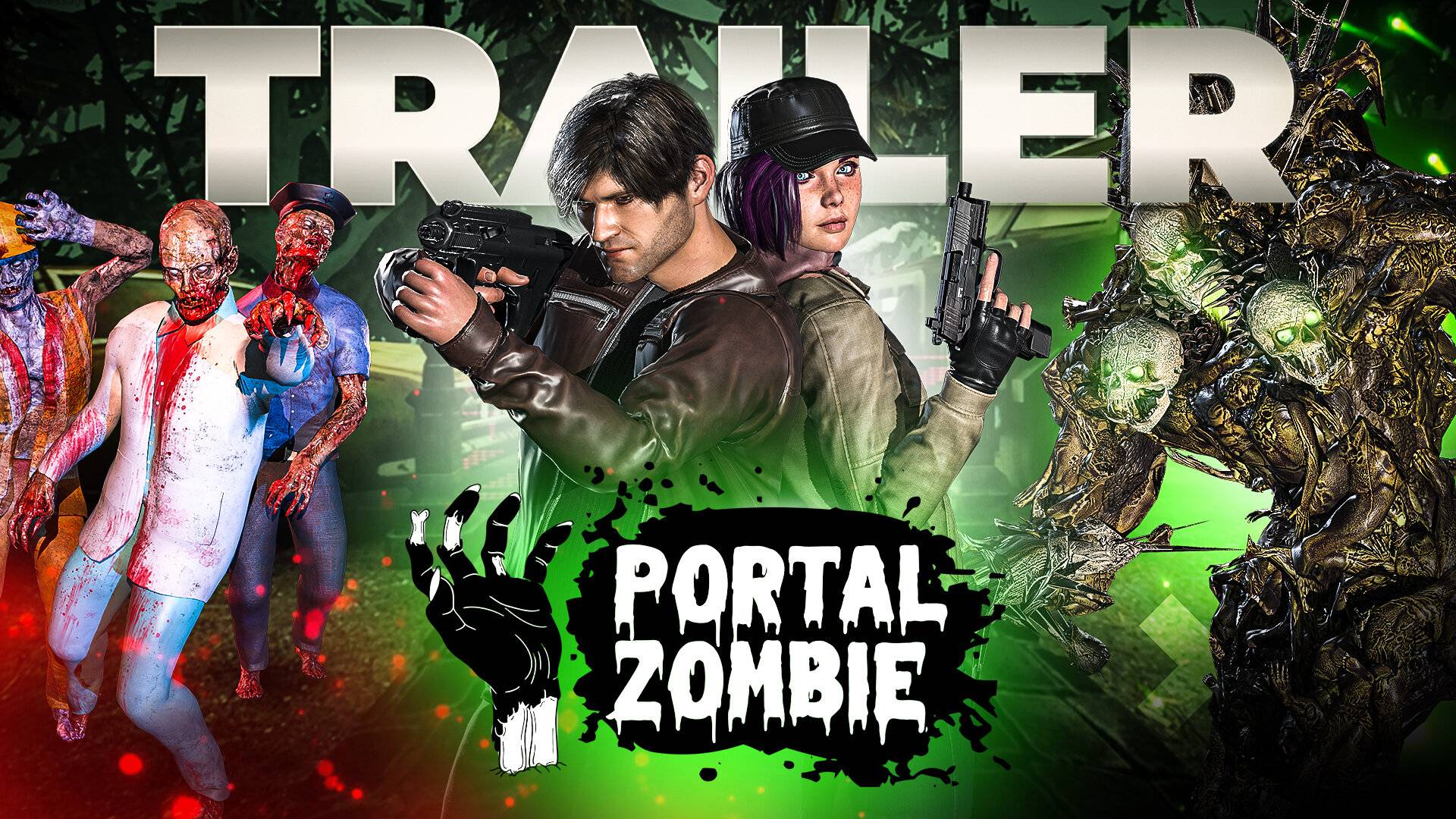 Portal Zombie | Новинка в сфере VR игр | лучший PVE шутер | Trailer