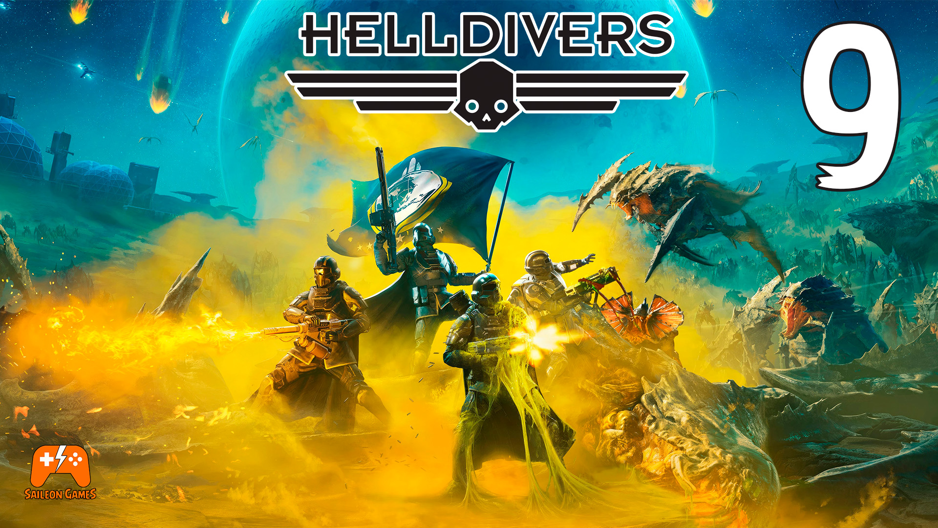 HELLDIVERS 2 ► День 9 Экзокостюм Патриот