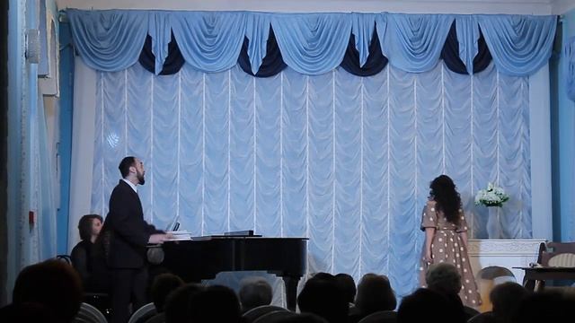 Л. Бернстайн мюзикл "Вестсайдская история" дуэт Тони и Марии, исп.Георгий Буньков, Эльза Тимербаева.