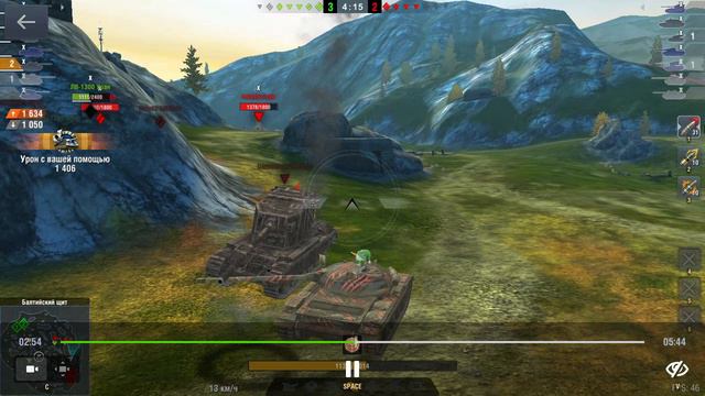 Бэмс))) Нереальные рекашеты по моему Т-62А.!